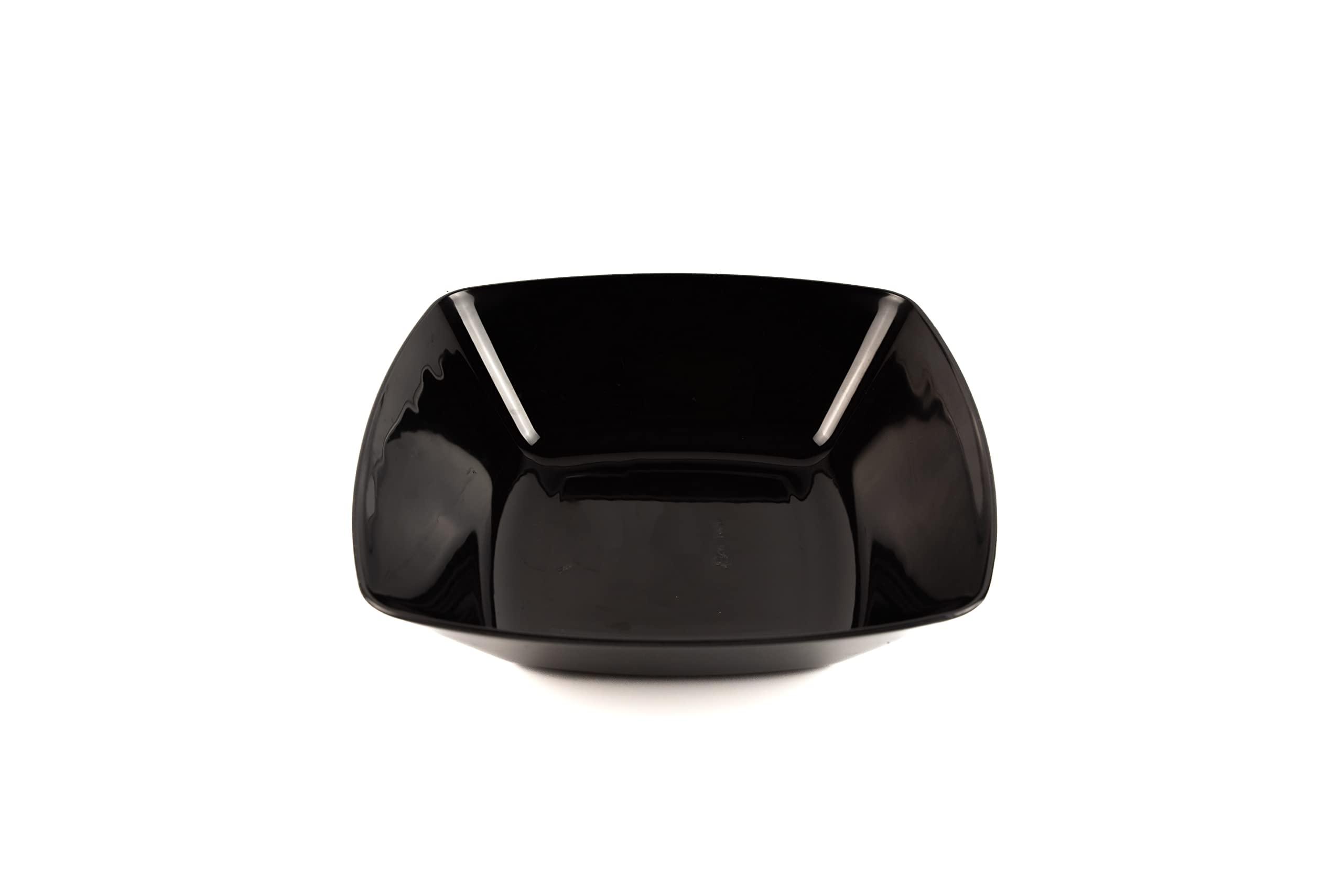 Buzztrove 4 Pcs Deep Square Plastic Bowls Set | 16 cm, 19 cm & 24 cm ...