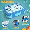 Amazon.com: YOLAY Bento Box for Kids Lunch Box Leak-Proof, 5 ...