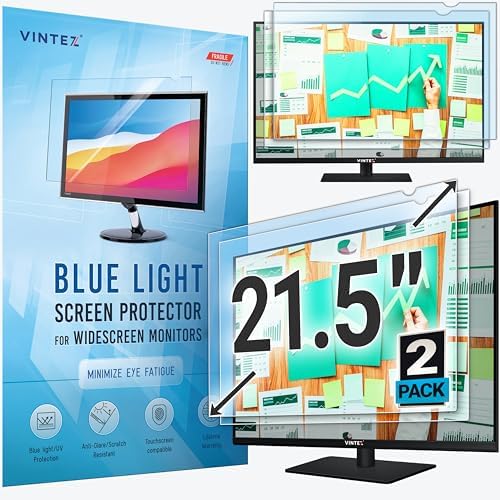 Amazon.com: 21.5 inch Anti-Glare Blue Light Blocking Screen Protector ...