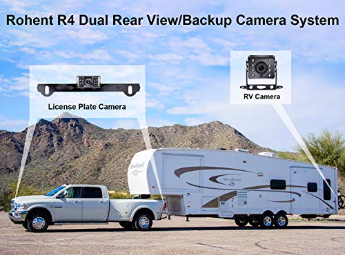 Reviews for Rohent R4 HD 2 Backup Cameras Kit 7 Inch Monitor Hitch ...