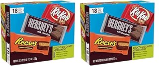 HERSHEY'S, KIT KAT and REESE'S Assorted Milk Chocolate Candy Variety ...