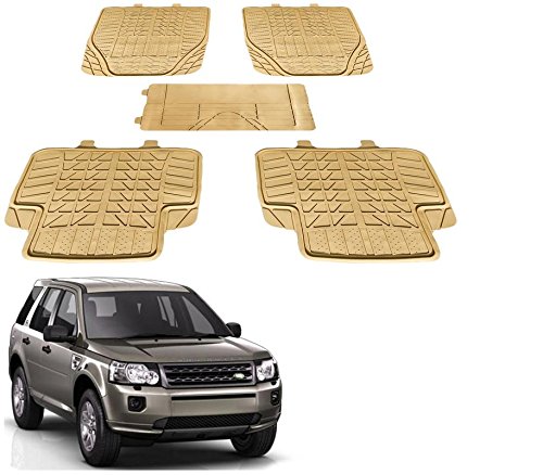 Autopearl Car Floor Mat for Rover Freelander 2 (Set of 5, Beige ...