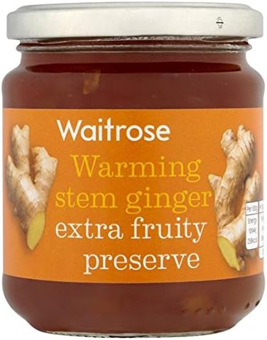 Waitrose Stem Ginger Extra Fruity Preserve 340g : Amazon.co.uk: Grocery