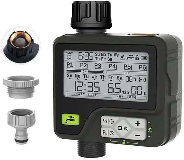 XPR3SS Garden Automatic Irrigation Water Timer With 6 Different Water ...