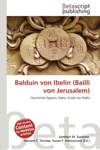 Balduin von Ibelin (Bailli von Jerusalem) | Amazon.com.br