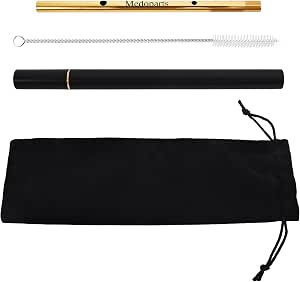 Medoparts Professional Metal Vocal Training Straws,Singing Breath ...