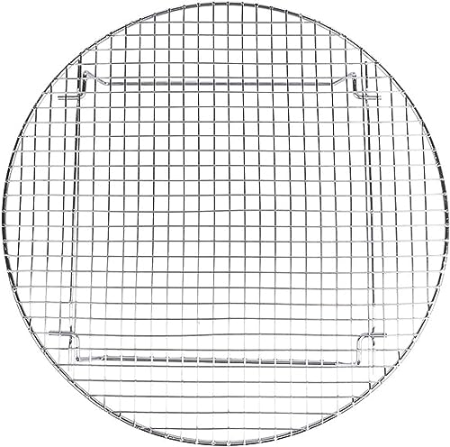 Snapklik.com : 14-3/4 Round Steamer Rack Cooling Rack Nickel Plated ...