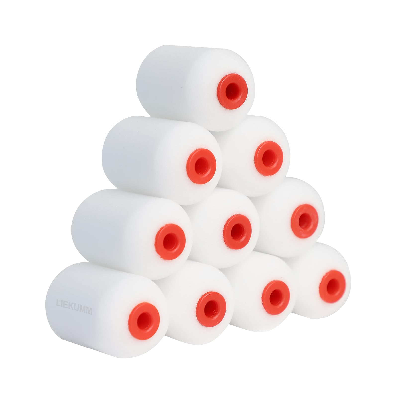 LIEKUMM Foam Paint Roller Covers, 2 Inch Foam Paint Roller, High ...