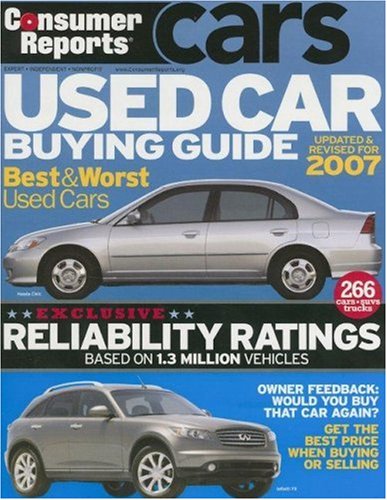 Used Car Buying Guide 2007 (Consumer Reports Used Car Buying Guide ...