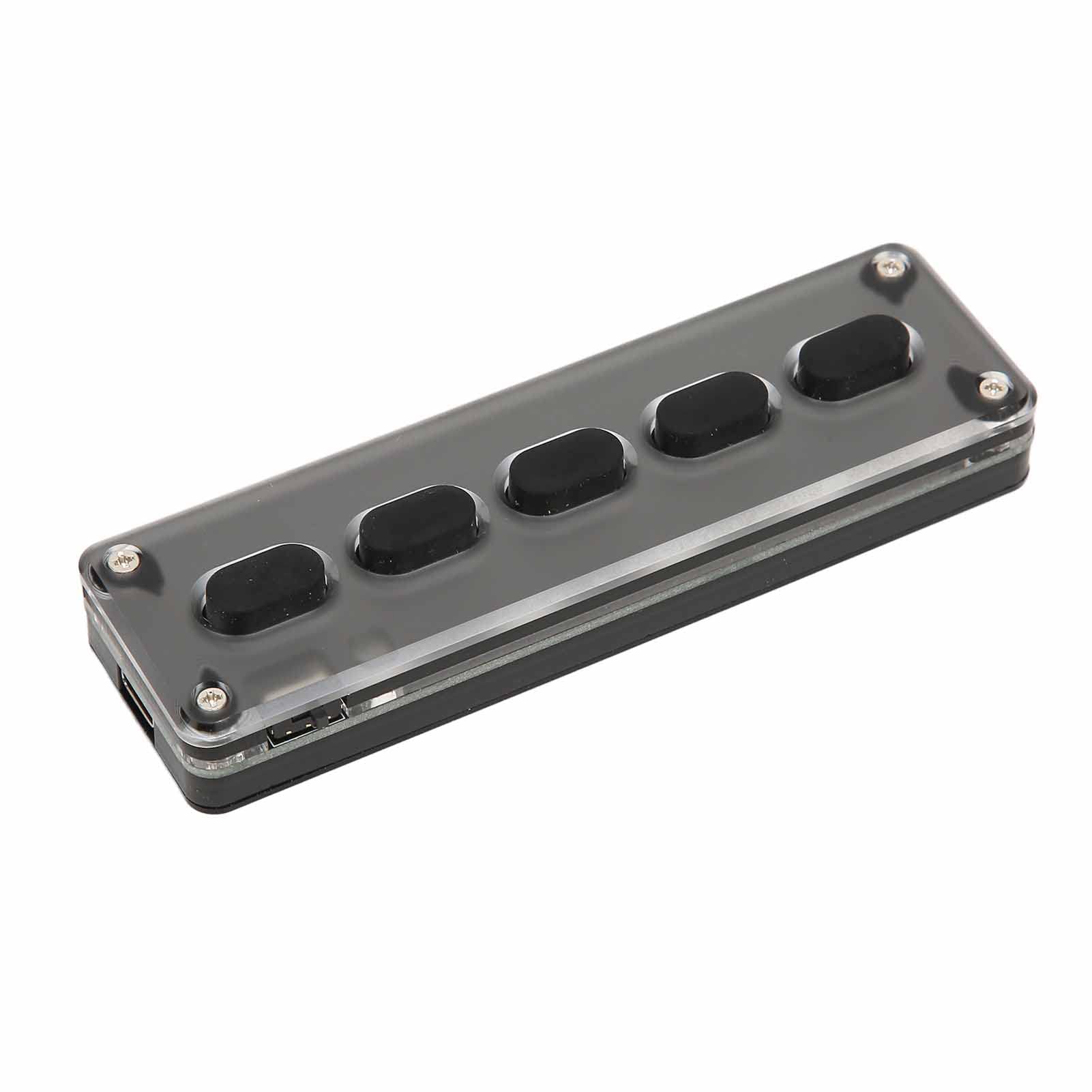 Amazon.com: 5 Keys Programmable Keypad, USB Wired & BT Dual Mode Mini ...