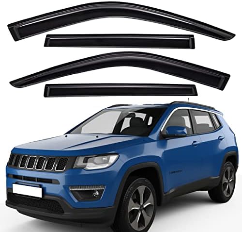 Lightronic Extra Durable Outside-Mount Auto Vent Window Visor, Fit 2017 ...