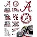 Amazon.com - Alabama Crimson Tide Stickers and Decals (14 Pieces) Large ...