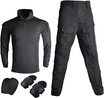 Amazon.com: Tactical Uniforms Sets Men Camouflage Military Army Suit ...