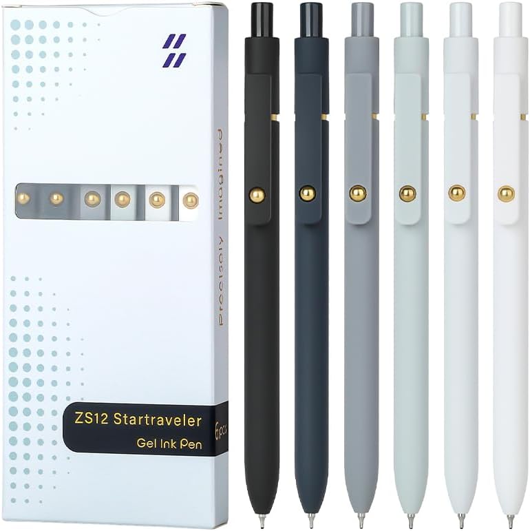 Amazon.com: Ddaowanx Gel Pens, 0.7mm Quick Dry Fine Point Smooth ...