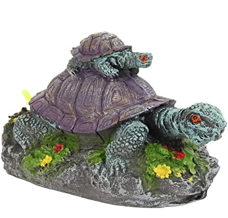 Natural Looking Resin Artificial Tortoise Turtle Animal Aquarium or ...
