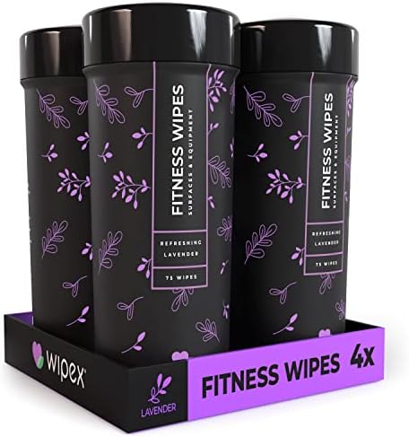 Amazon.com: Wipex Gym Wipes & Screen Wipes for Electronics Combo Pk ...