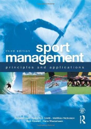 Sport Management: Principles and Applications by Hoye, Russell, Smith ...