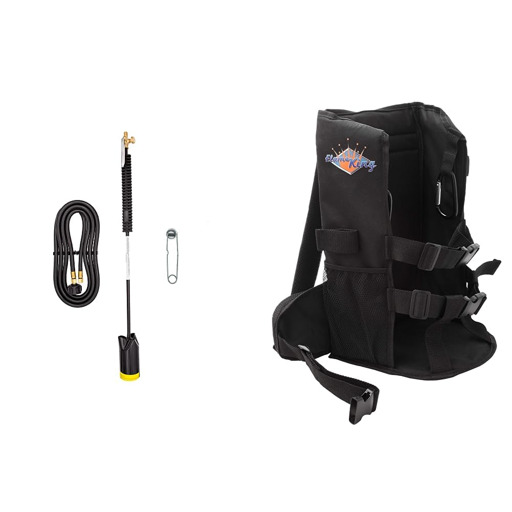 Amazon.com: Hot Max Big Max 500,000 BTU Propane Torch Kit + Flame King ...