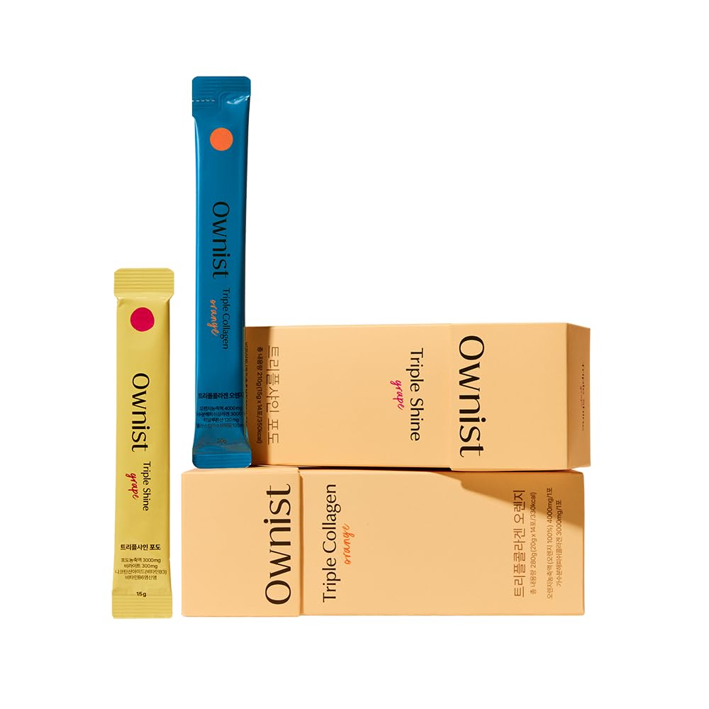 Ownist Triple Collagen + Triple Shine (Kit) | Frete Grátis – Vitaminer Shop