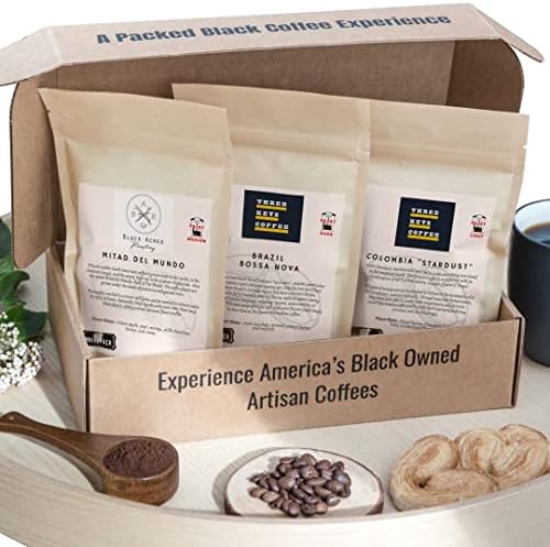 Amazon.com: NoirePack-Black Owned Specialty Coffee Sampler Box, South ...