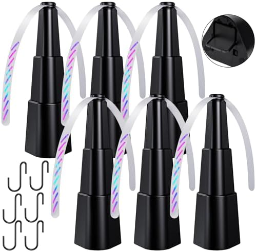 Amazon.com : 6 Pack Fly Fans for Tables Outdoor Patio, Portable Fly ...