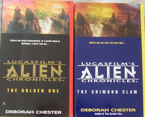 Lucasfilm's Chronicles Alien Book 1 the Golden One & Book 2 the Crimson ...