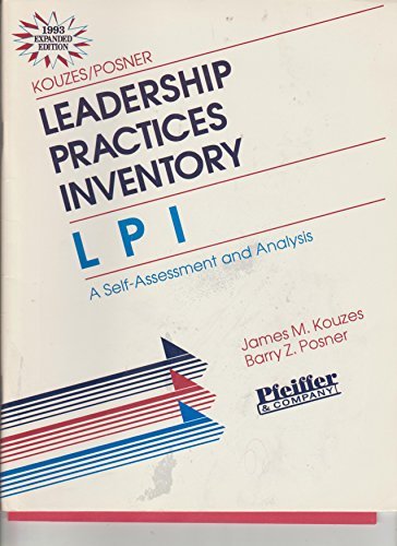 Inventario de prácticas de liderazgo (Lpi) : Kouzes, James M., Posner ...