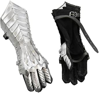 Amazon.com: New Medieval Knight Gauntlets Gothic Gauntlet Gloves Set 20 ...