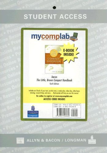 MyCompLab with Pearson eText Student Access Code Card (Standalone) (6th ...