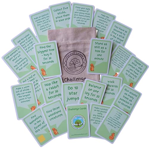Little Wood Walkers Outdoor Nature Challenge Card Game | Teamwork ...