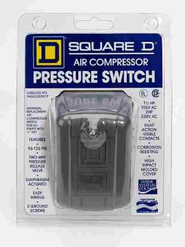 Square D Pumptrol 95 psi 125 psi Pressure Switch: Amazon.com: Tools ...