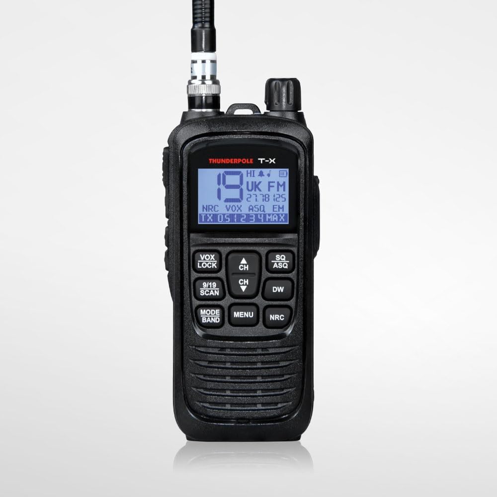 THUNDERPOLE T-X Portable CB Radio Handheld: Amazon.co.uk: Electronics ...