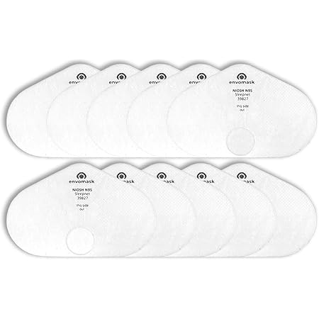 Amazon.com: Envo Mask N95 Replacement Filter, 10 Pack, Individually ...