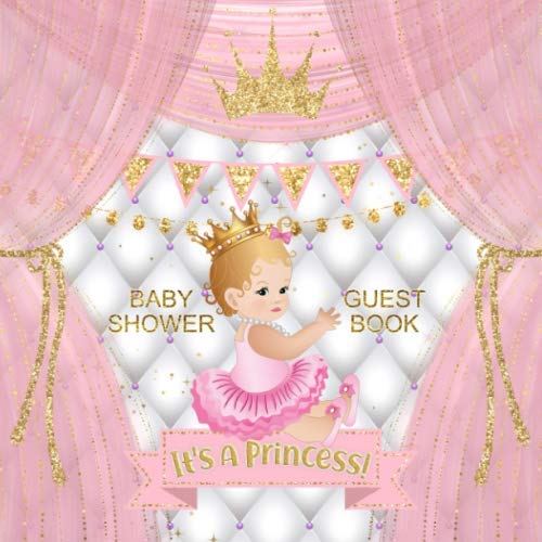 It's a Princess! Baby Shower Guest Book: Cute little princess royal ...
