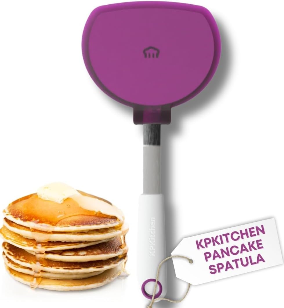 Amazon.com: KPKitchen Wide Pancake Spatula Flipper - Heat Resistant ...