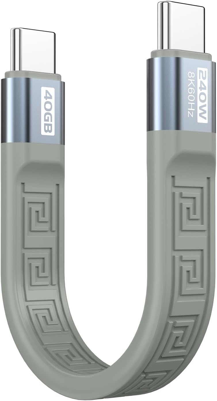 AHGEIIY USB 4 for Thunderbolt 4 Cable, USB C Cable Supports 40 Gbps ...