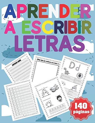 Aprender A Escribir Letras: Escribir Cartas Cuaderno de jardín de ...