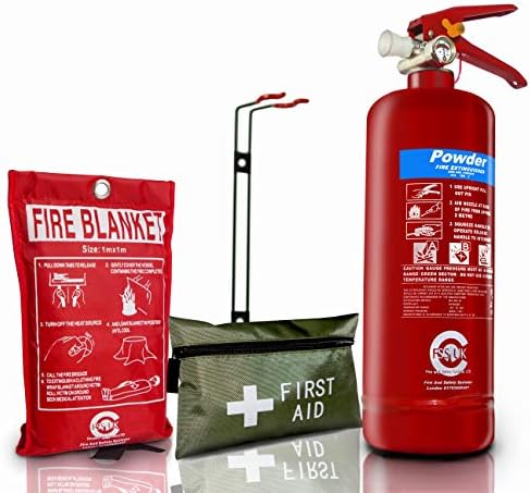 FSS UK Plus 1 KG ABC Dry Powder FIRE Extinguisher. Fully CE Marked ...