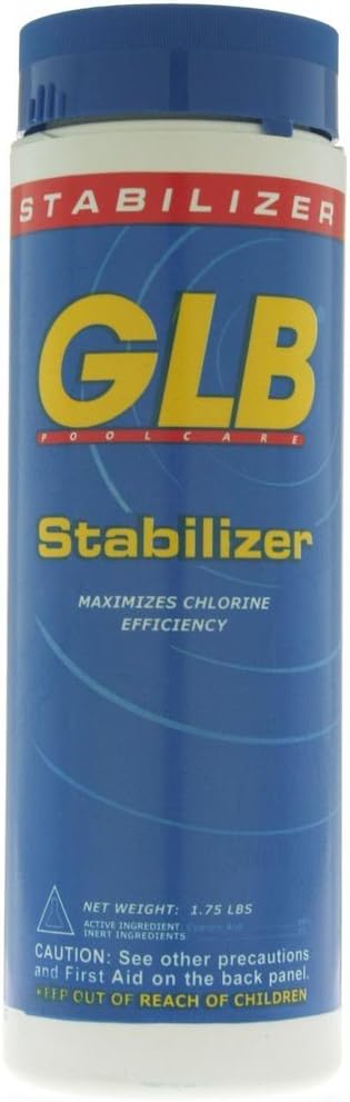 Amazon.com : GLB 71265A 12-Pack Chlorine Pool Stabilizer, 1.75-Pound ...