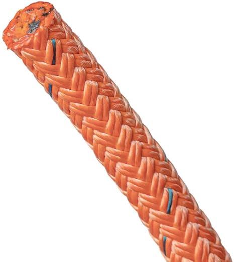 Amazon.com : Samson Stable Braid (Orange) 1/2" x 200' : Sports & Outdoors