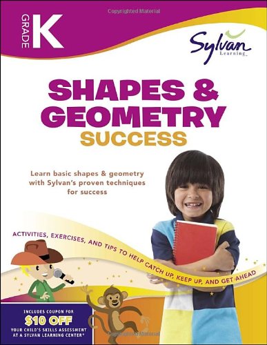 Amazon.com: Kindergarten Shapes & Geometry Success (Sylvan Workbooks ...