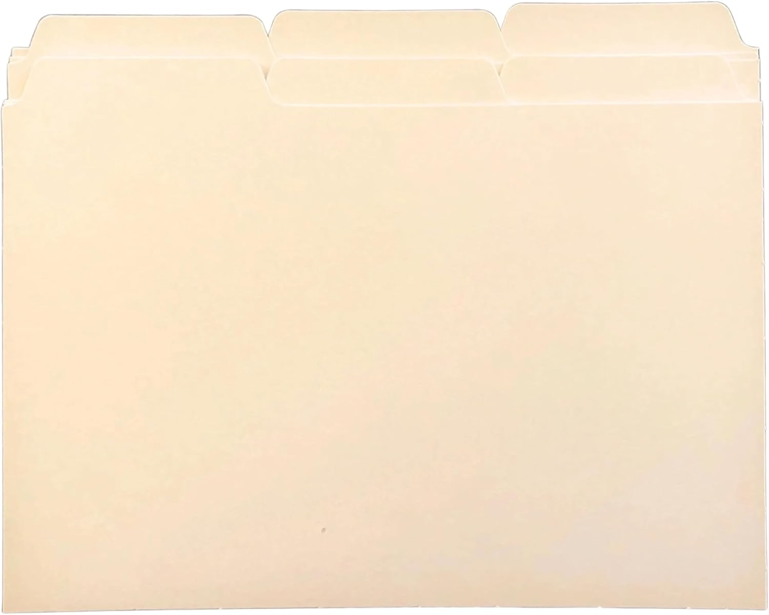 Amazon.com : 6-4x6 1/3 Cut Index Card Divider tabs File Guides Set of 6 ...