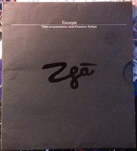 Amazon.com: Excerpts From a Conversation with Francisco Zuniga: Zuniga ...