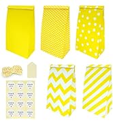 Amazon.com: SMINTINE 30-Pack Pink Goody Bags With Thank You Stickers ...