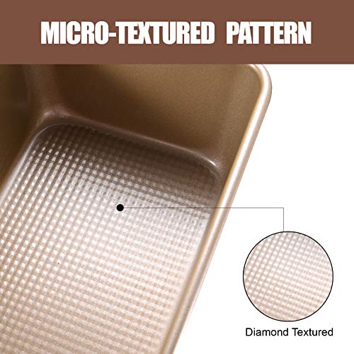 Buy Joho Baking Nonstick Baking Loaf Pan,Bread Pans for Baking 9x5 ...