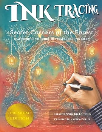 Amazon.com: Ink Tracing: Secret Corners of the Forest (Creative Spark ...