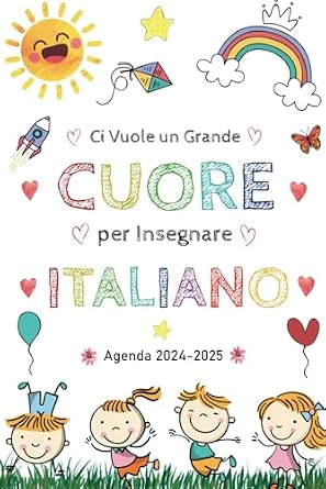 Amazon.fr - Agenda Maestra Italiano 2024 2025: Pianificatore ...