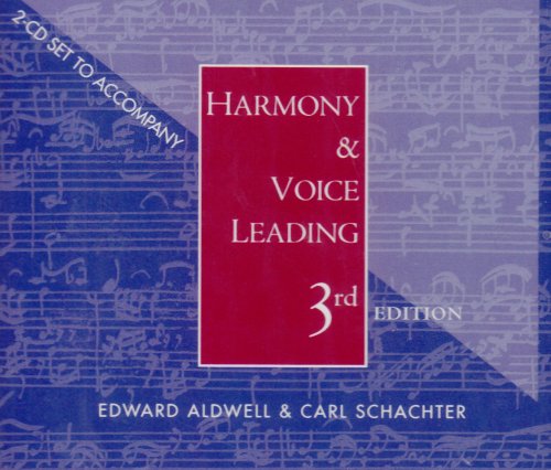 Harmony and Voice Leading: Amazon.co.uk: Aldwell, Edward, Schachter ...