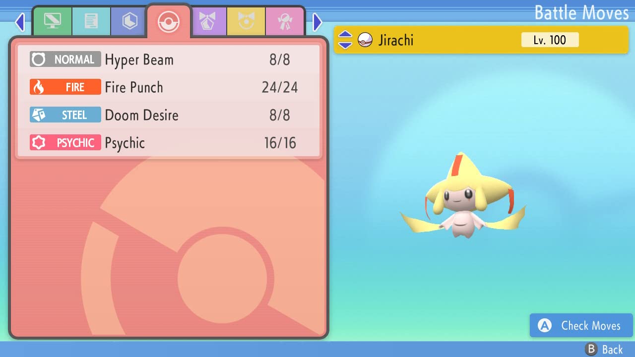 Shiny Jirachi