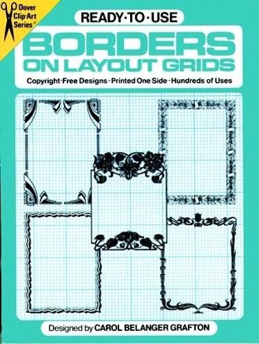 Ready-to-Use Borders on Layout Grids (Dover Clip Art Ready-to-Use ...